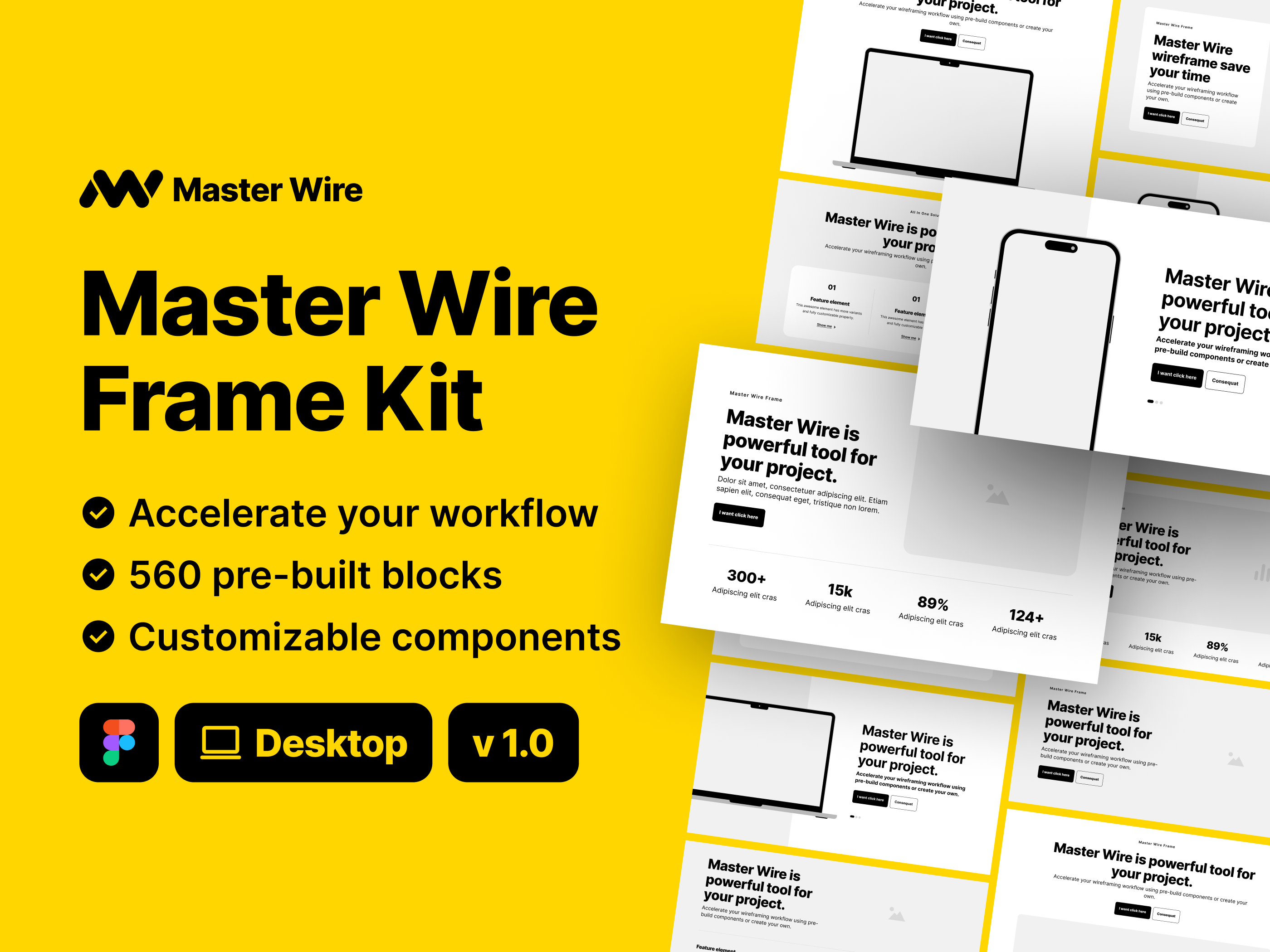 Log In Page Wireframe Kit by Masteruix on Dribbble