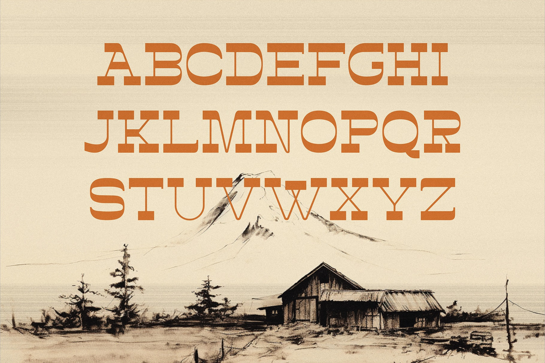Canyon Slab - Wild West Typeface by HipFonts on Dribbble