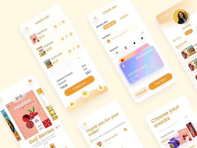 Order App designs, themes, templates and downloadable graphic elements ...