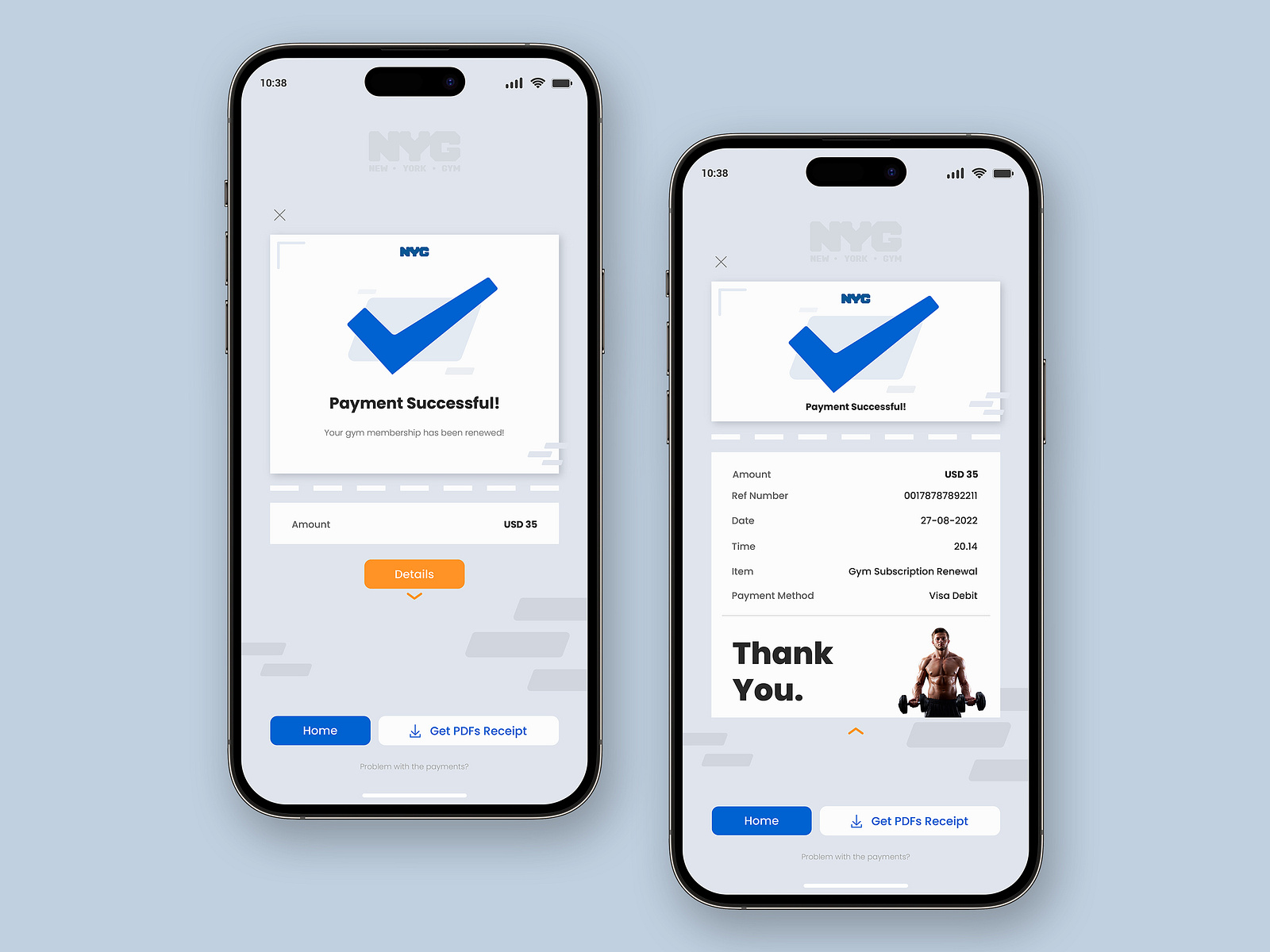 Electronic Receipt - UI UX by Hafizh Alhuda on Dribbble