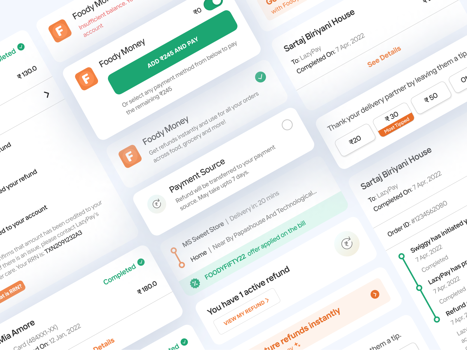 Swiggy Component recreation by Arnab Dhar | Visual & Product Designer ...
