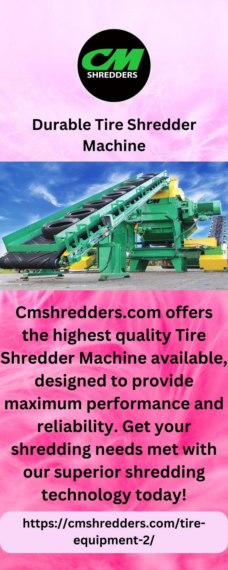 Durable Tire Shredder Machine By CM Shredders On Dribbble durable-tire-shredder-machine-by-cm-shredders-on-dribbble