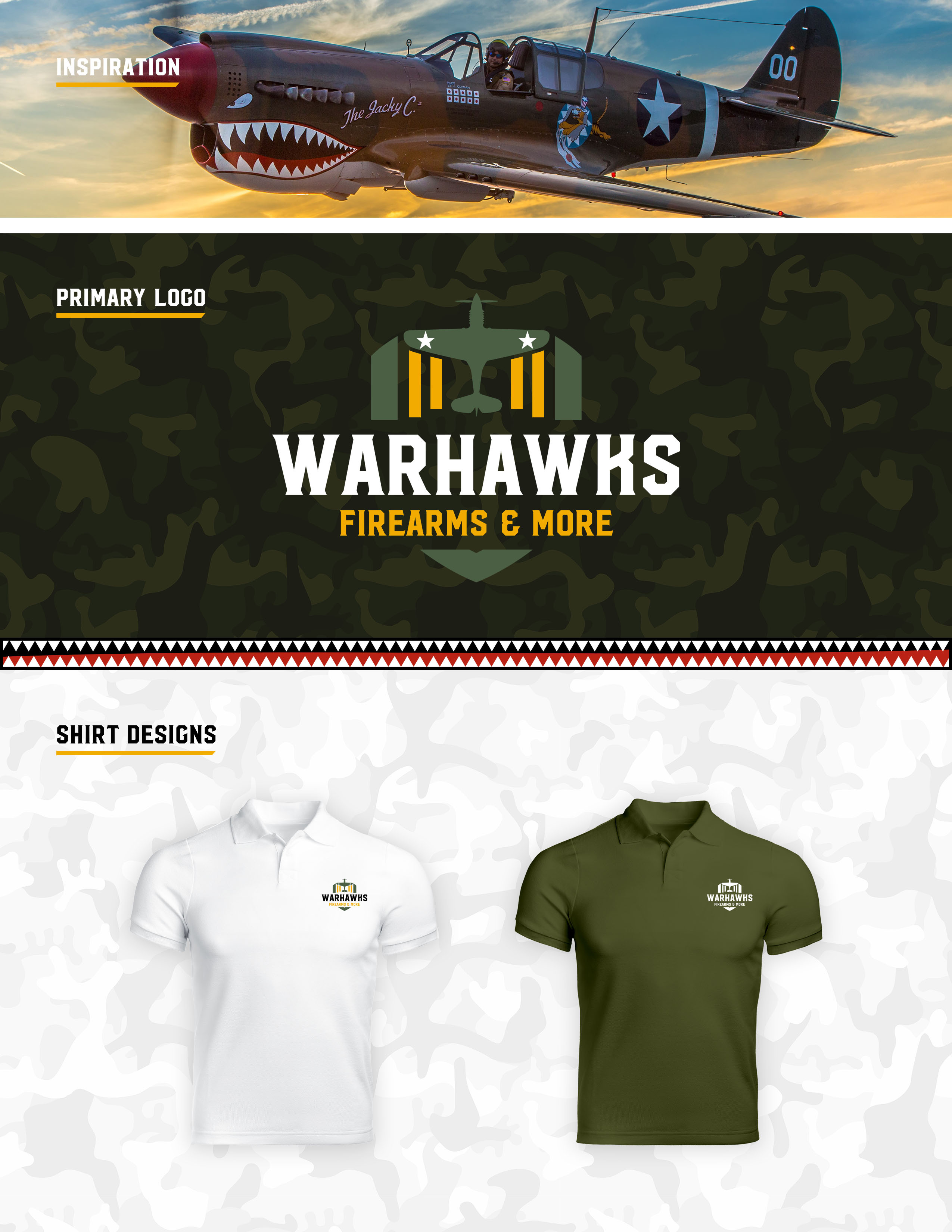 Warhawks (Firearms Store) by Joshua Hernandez on Dribbble