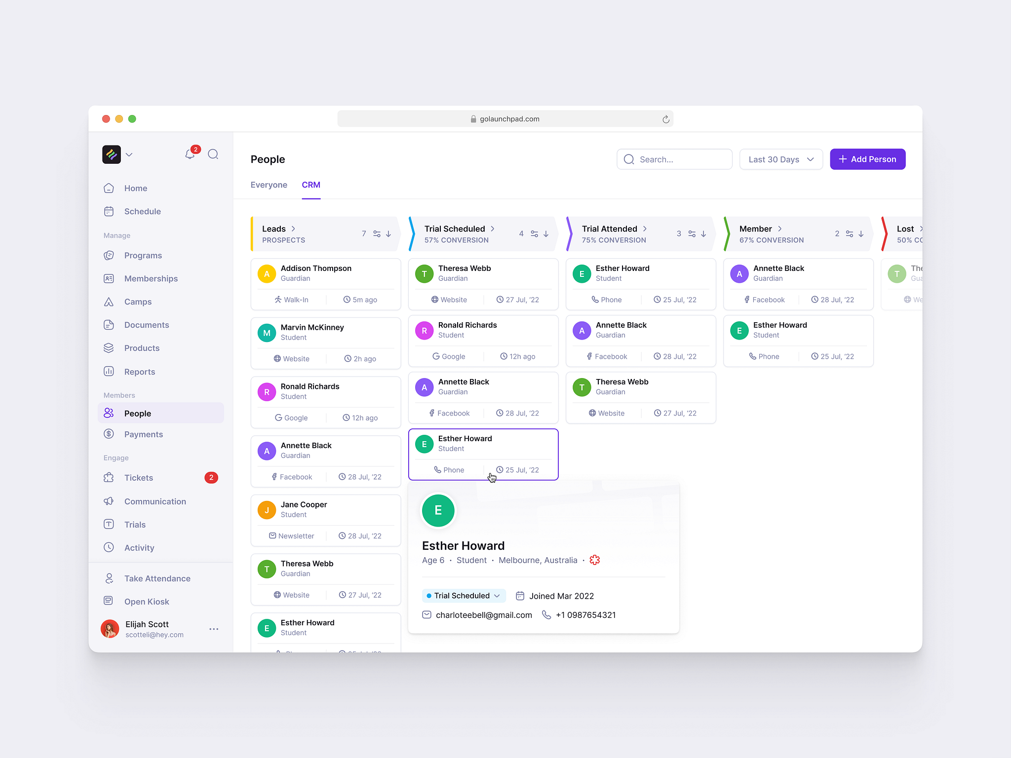 Crm By Prakash Ghodke 👋 For Never Before Seen On Dribbble 