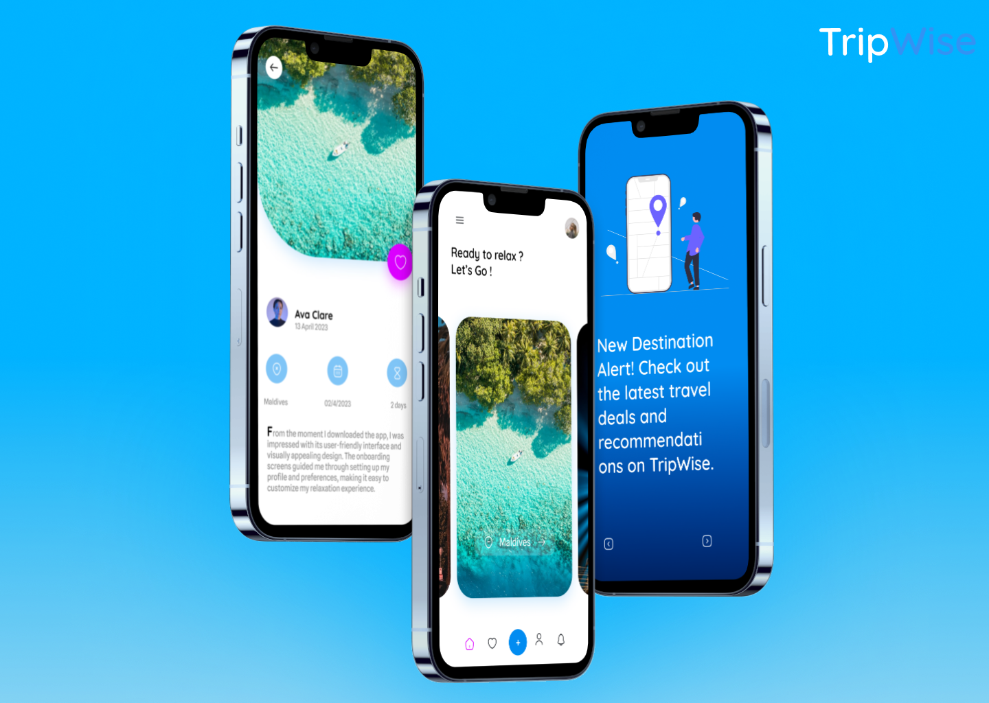 TripWise | UX/UI Travel App Design by TF Designs on Dribbble