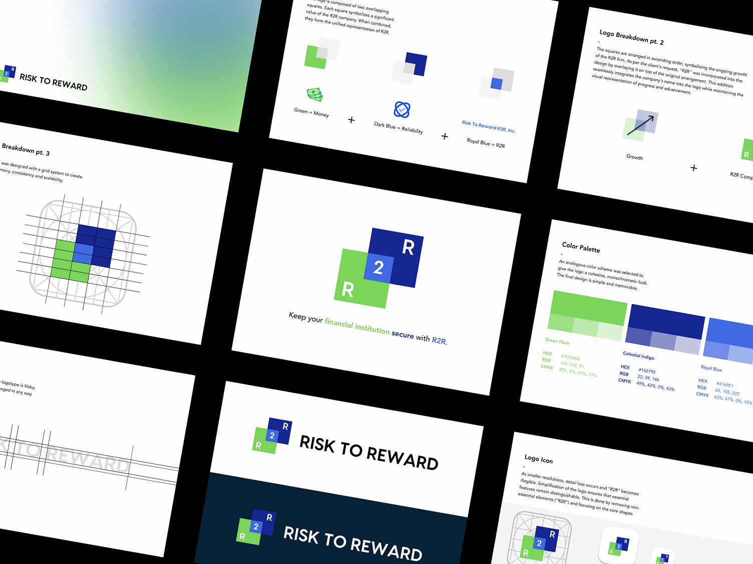 R2R Logo Presentation by Sherry Shao by Sherry Shao on Dribbble