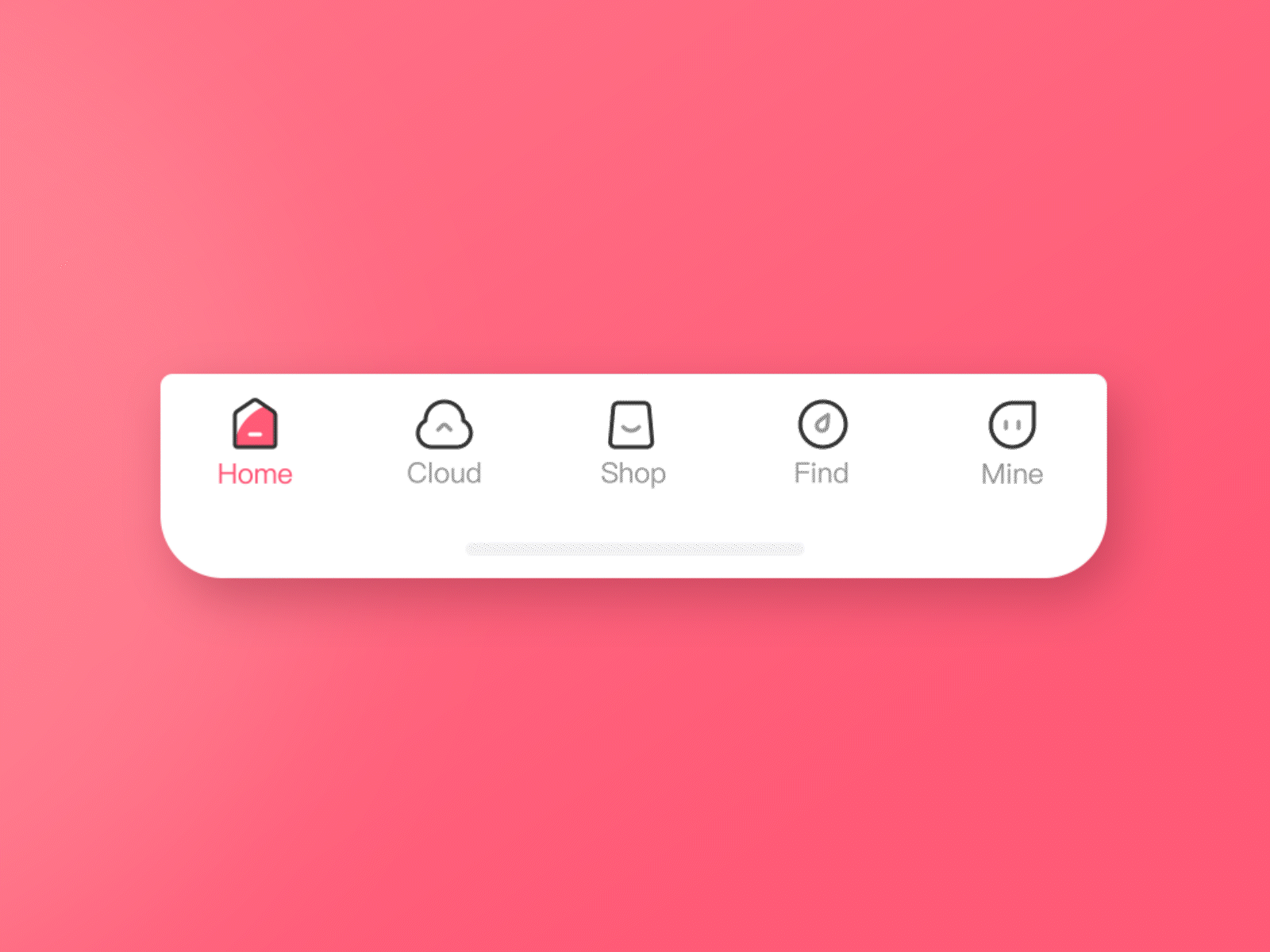 Dynamic design of Tabbar by alex-liheng on Dribbble