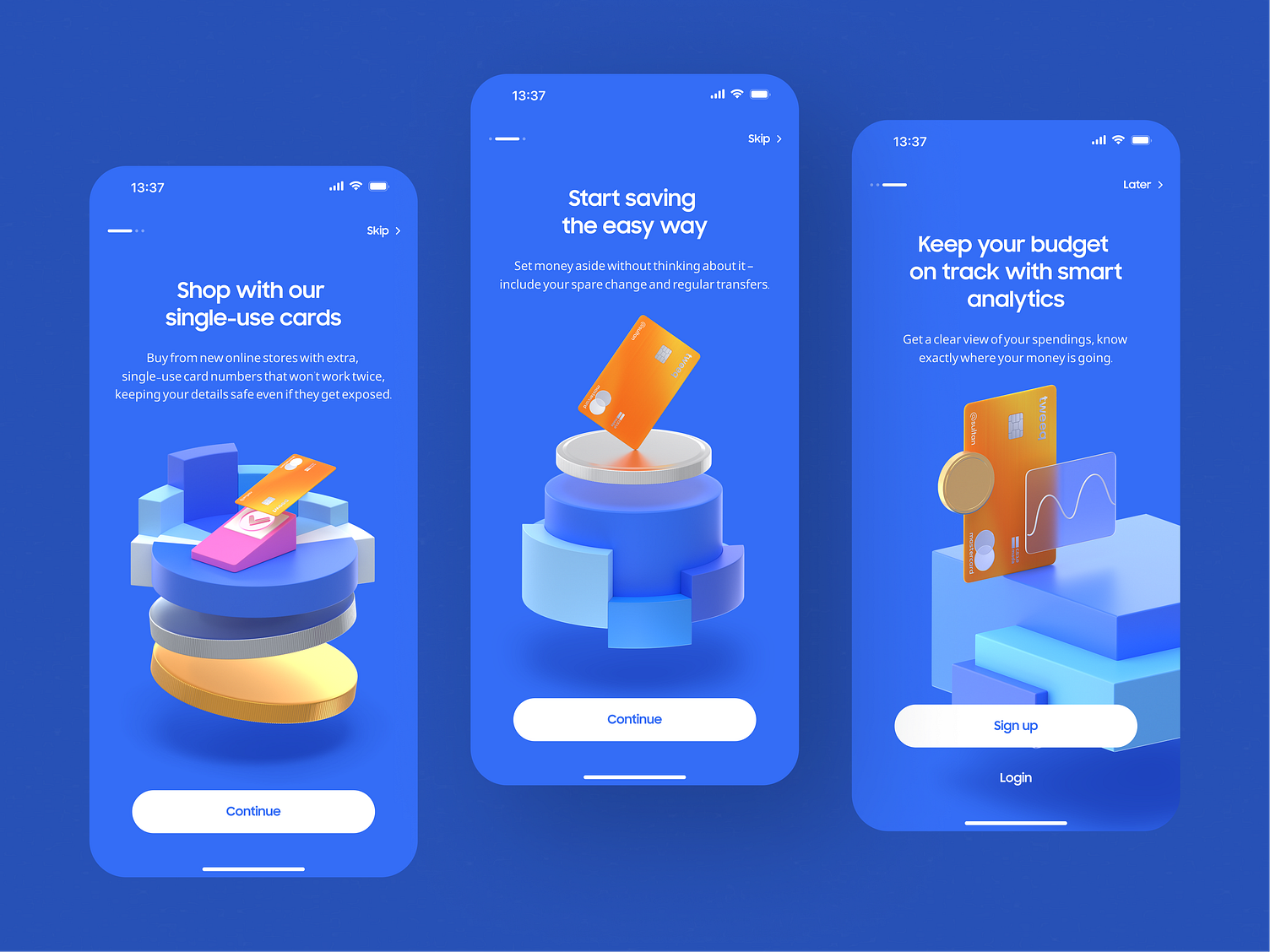 Tweeq Mobile App Onboarding by Shakuro on Dribbble