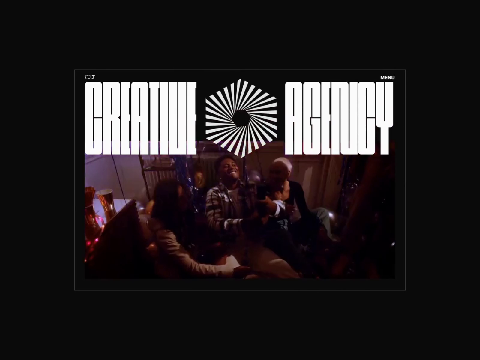 CULT AGENCY / Redesign Concept / Corporate website by Evgeny UPROCK for ...