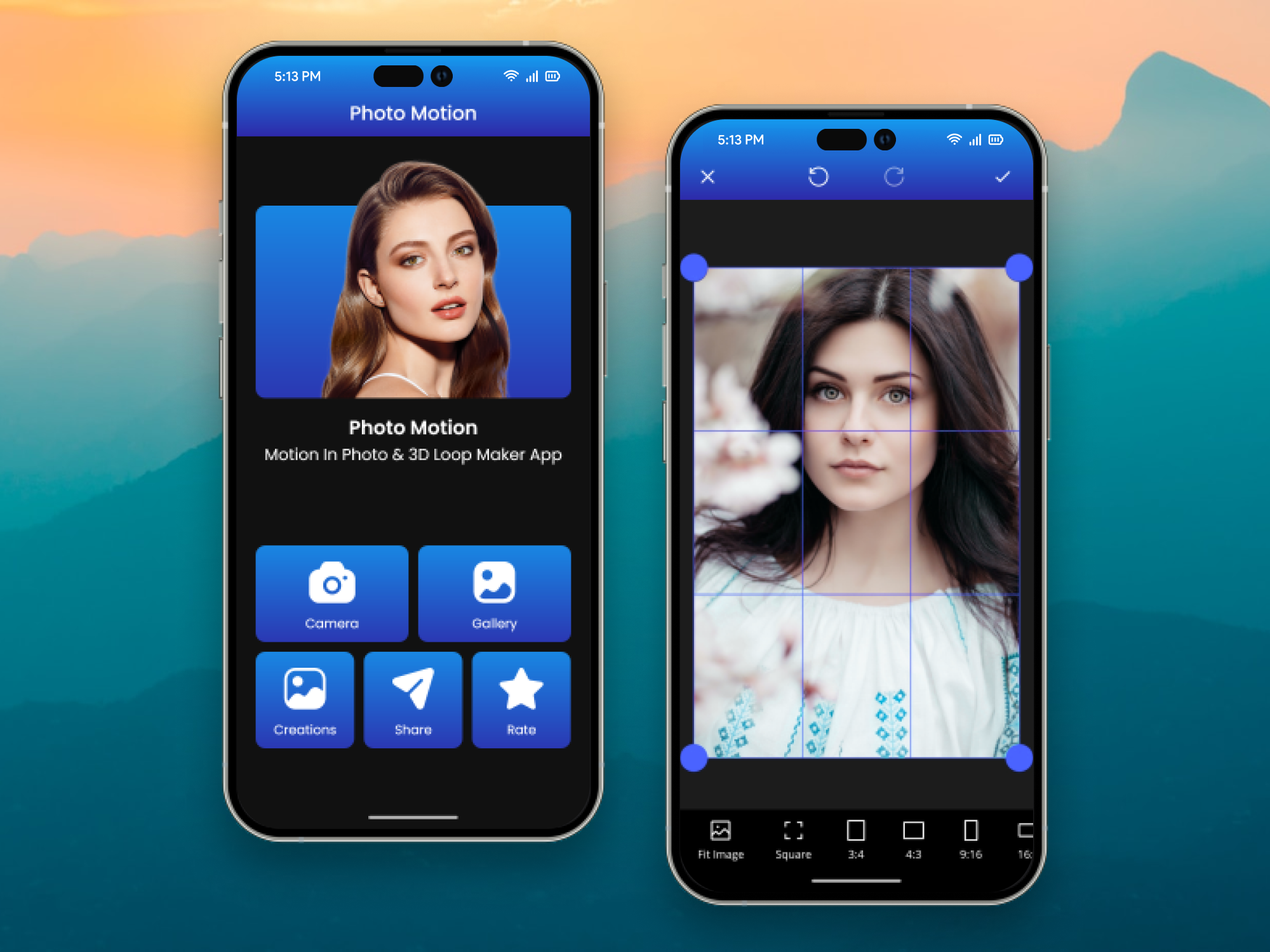 Photo Motion App Ui Design by ReDesign Solution on Dribbble