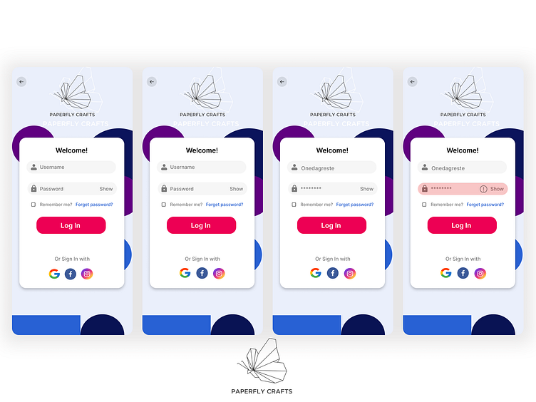 Project Paperfly Craft by Wanda Hana' Faadhilah on Dribbble