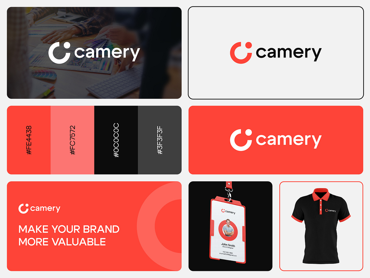 camery - Logo Design Concept by Omar Faruk on Dribbble