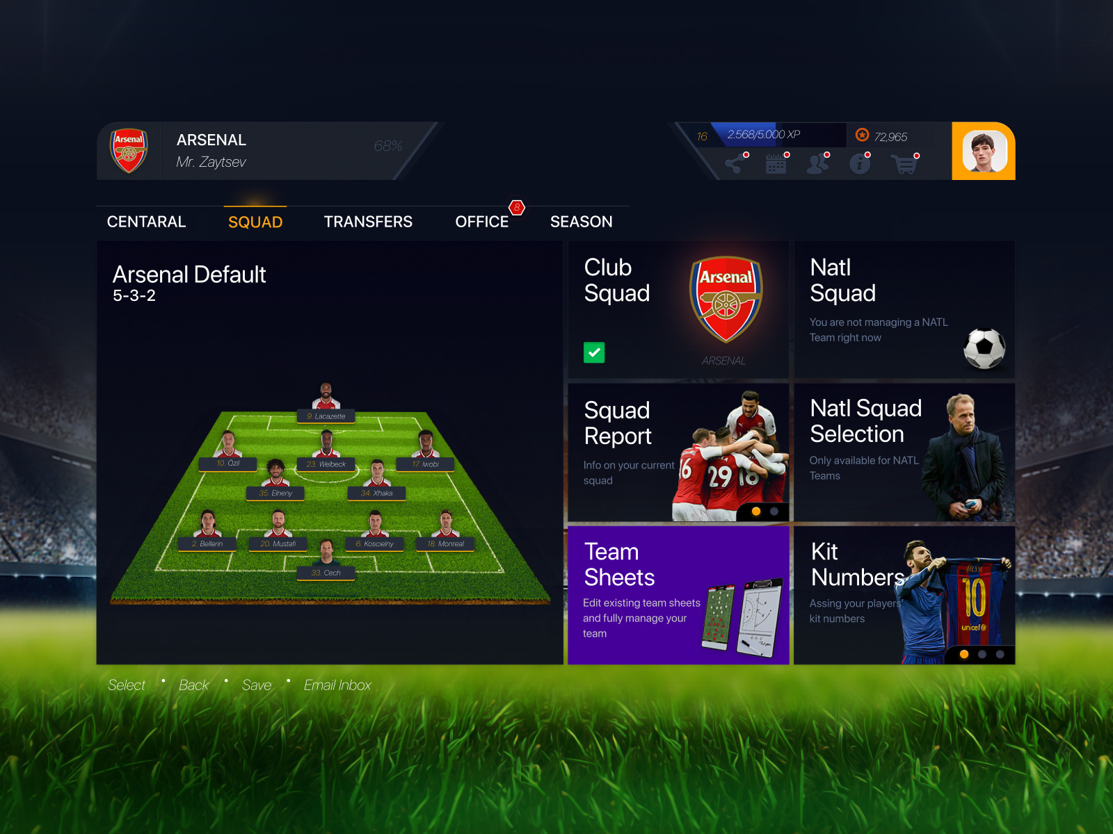 Football Scoreboard Design by ManekTech on Dribbble