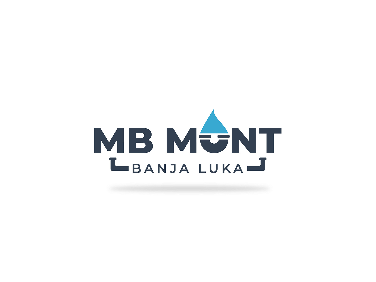 MB MONT LOGO, logo for plumber company by Sinisa Zec on Dribbble