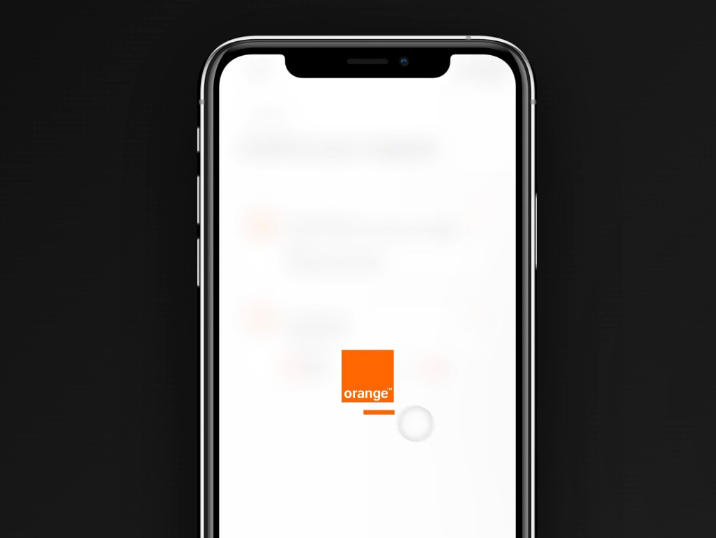Loader/Spinner of orange mobile app by Ahmed Attia on Dribbble