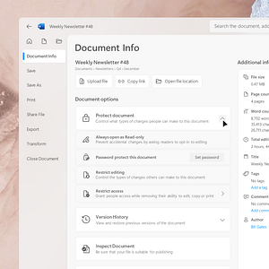 Redesigning the Office 365 file menu by Zakk Ponsen on Dribbble