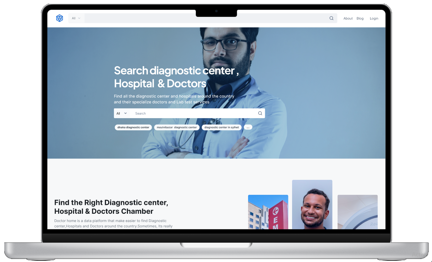 Doctor Home Medical Webapp user interface design by Foyjur Rahman on ...