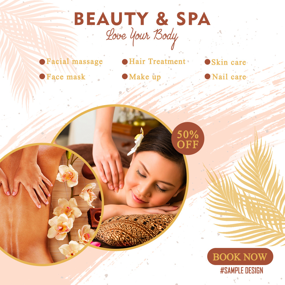 Spa Sample Design by Jeremiah Oziegbe on Dribbble