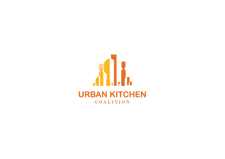 urban kitchen logo by stonesuc on Dribbble