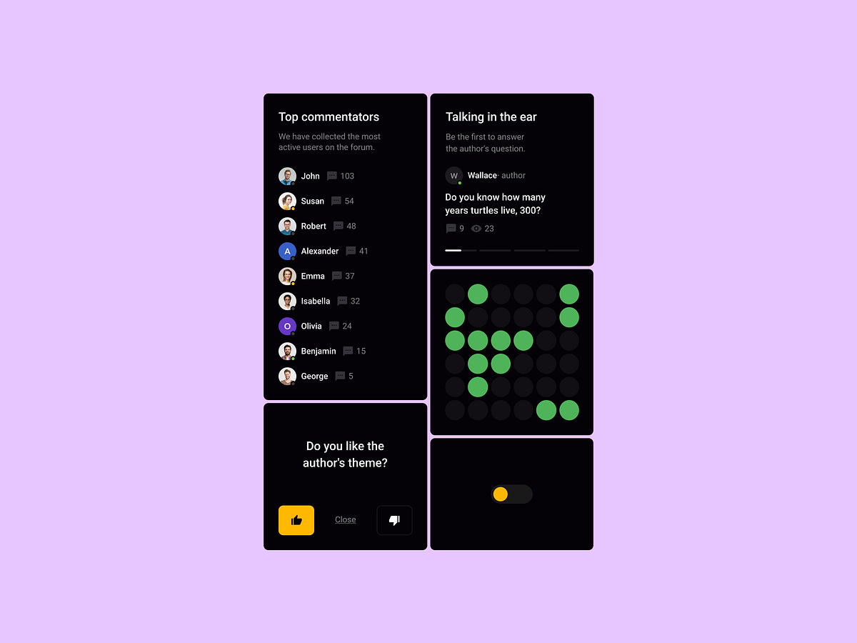 Browse thousands of Interface images for design inspiration | Dribbble