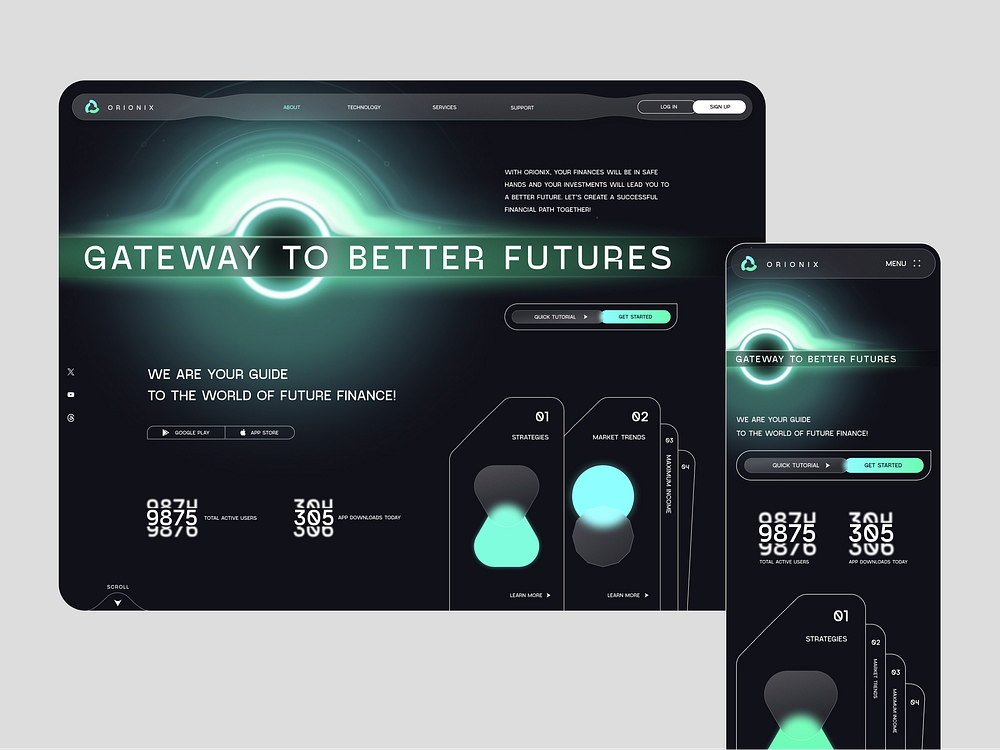 Web3 UI designs, themes, templates and downloadable graphic elements on ...