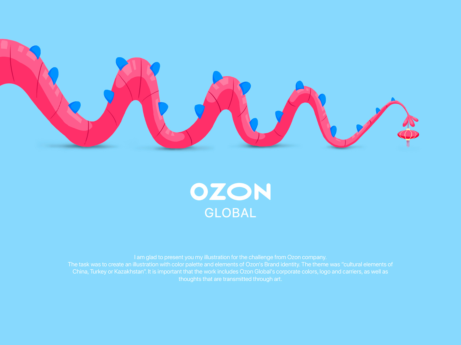 Ozon Global. Concept Illustration. Character design by Veronika Dunaeva ...