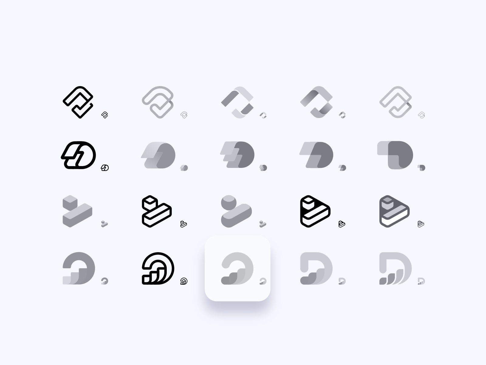 DWS Logo Design Process by Dmitry Lepisov for Lepisov Branding on Dribbble