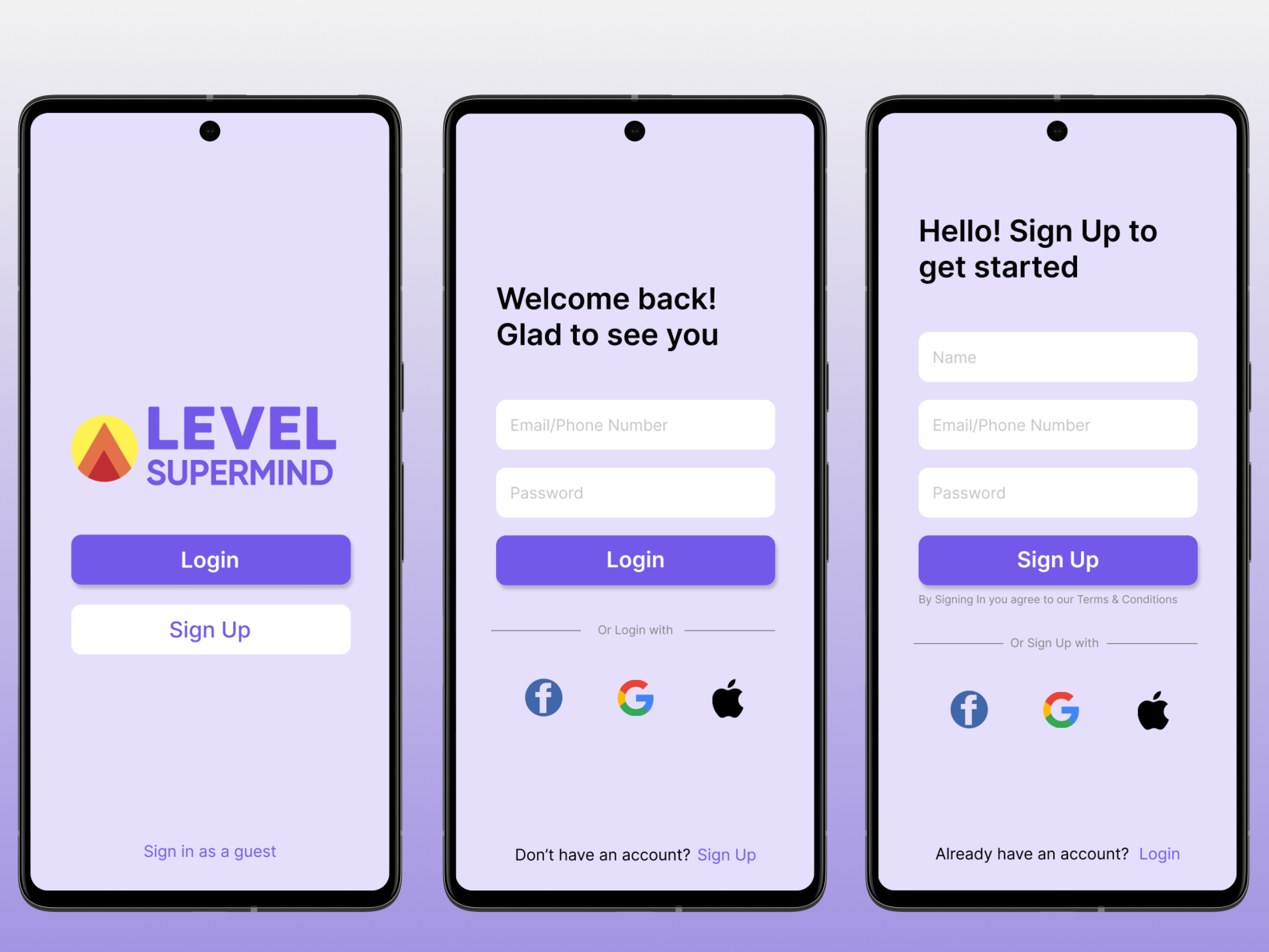 Improving Onboarding Experience At Level Super Mind App Uiux By Reeya Patel On Dribbble