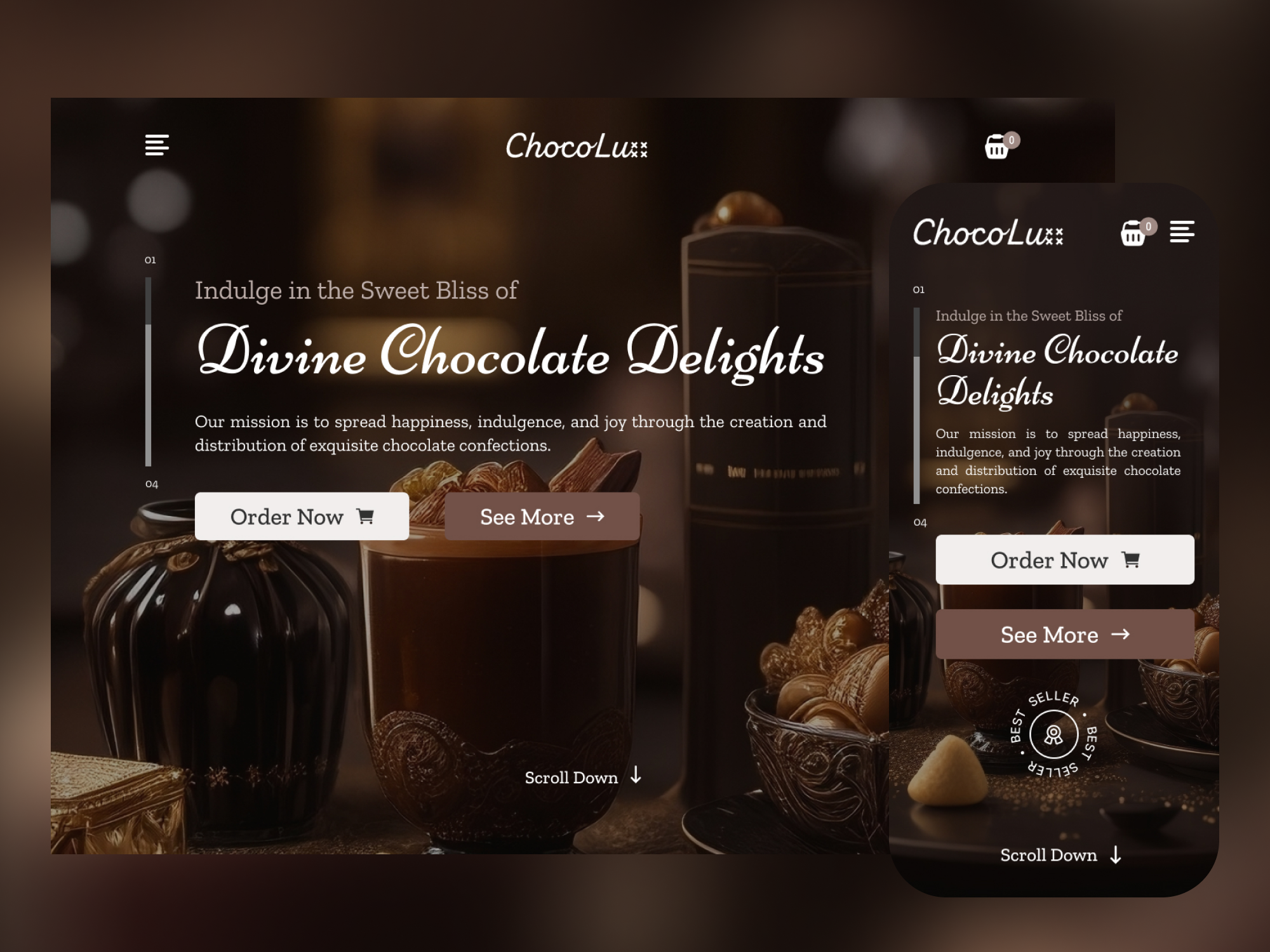 Browse thousands of Chocolate Shop images for design inspiration | Dribbble
