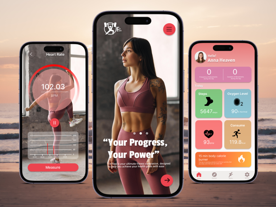 Fitness Tracking Mobile App UI Design by Supipi Piyumra on Dribbble