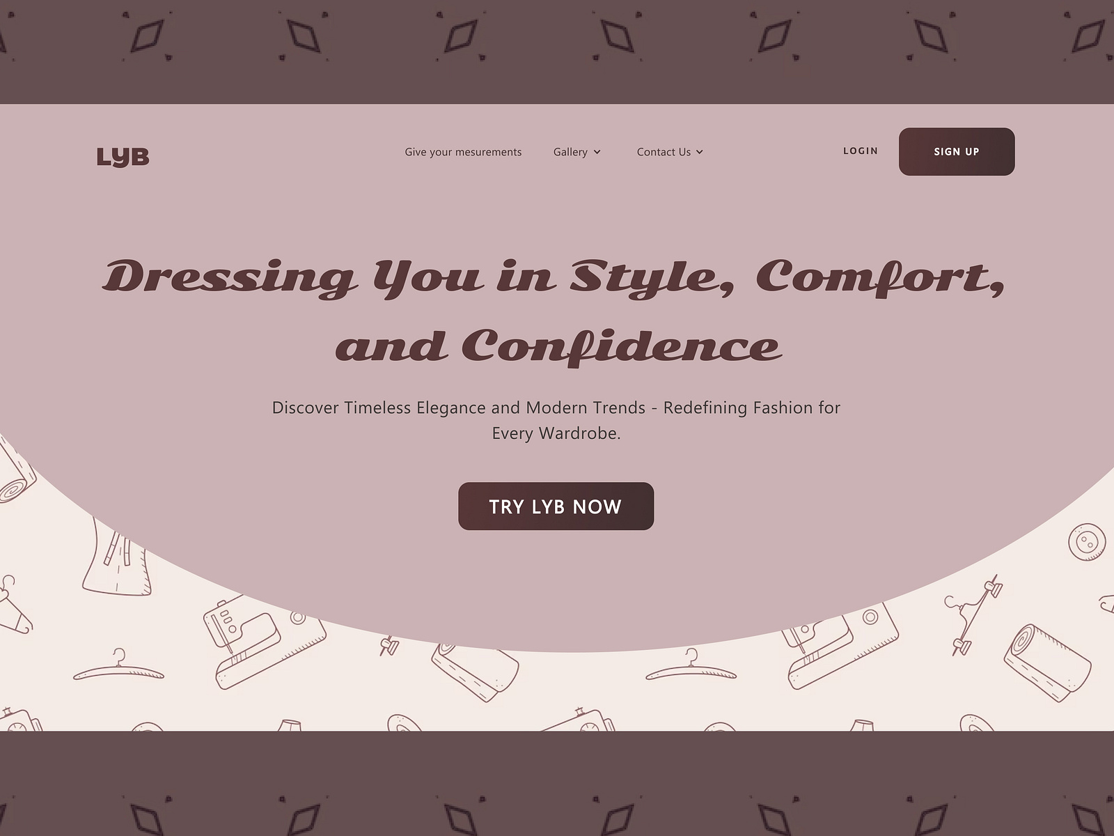 Clothing Brand Ui Design by LYBCOUK on Dribbble