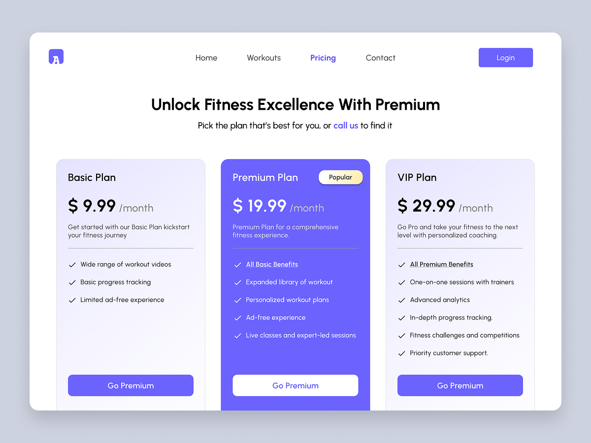 Subscription Screen designs, themes, templates and downloadable graphic ...