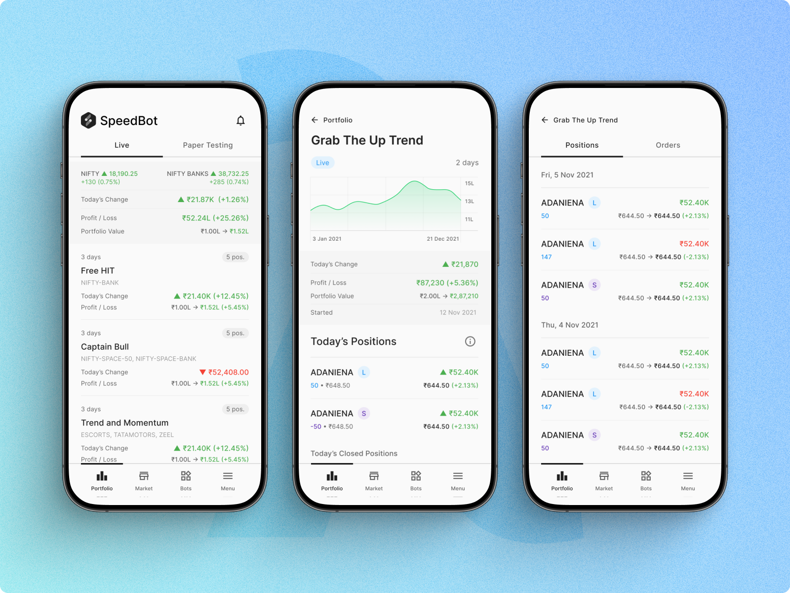 SpeedBot - UX/UI design of the Algo trading by aframe.studio on Dribbble SpeedBot - UX/UI design of the Algo trading by aframe.studio on Dribbble