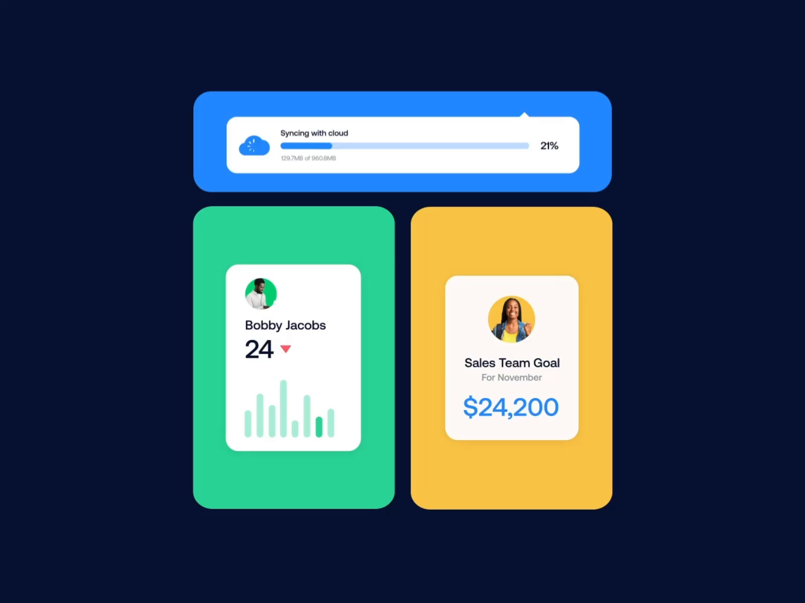 Hoopla — Animation. Interface pieces by Ivan Ermakov on Dribbble