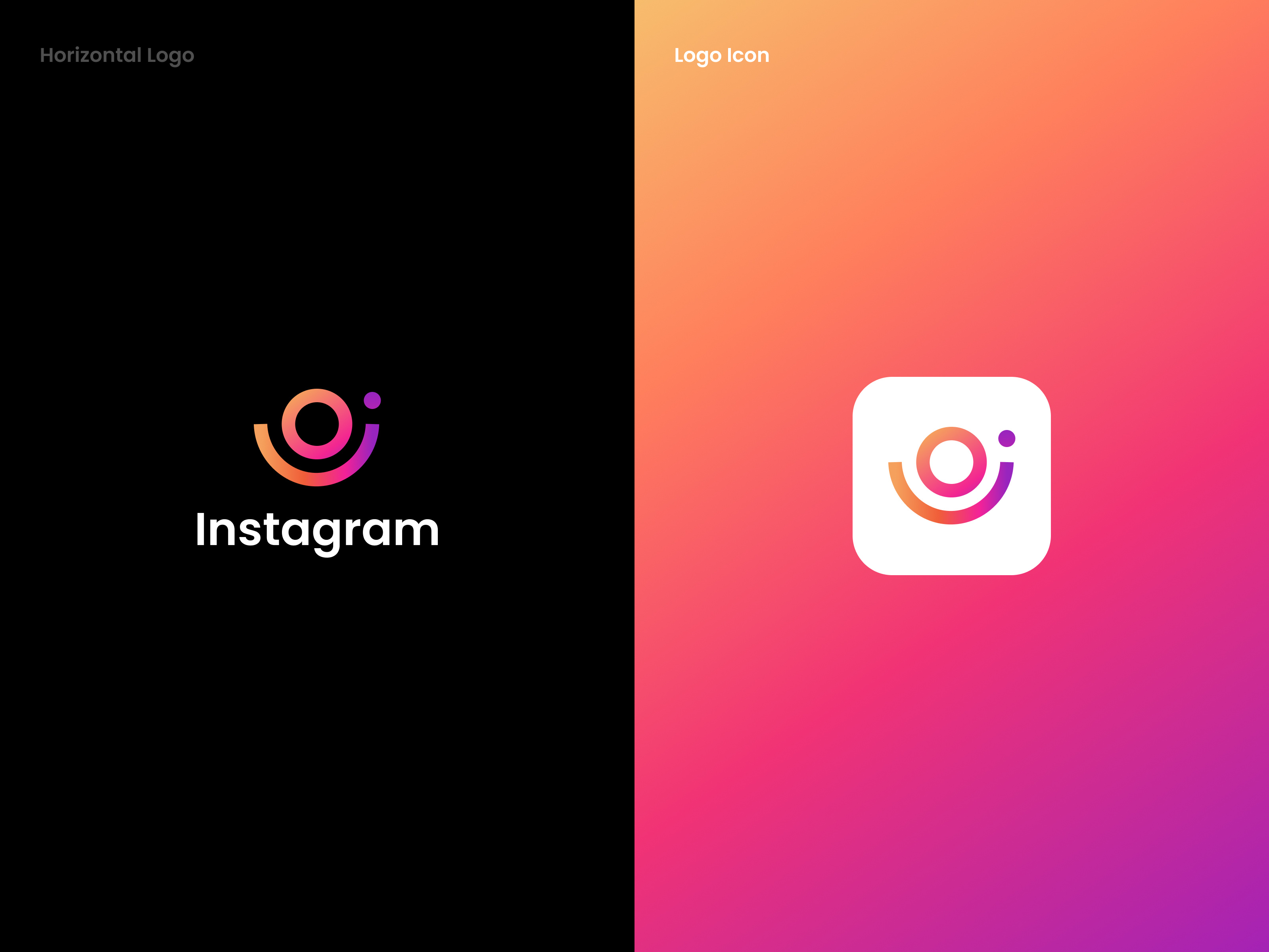 Instagram Logo Redesign by EncodeDots on Dribbble