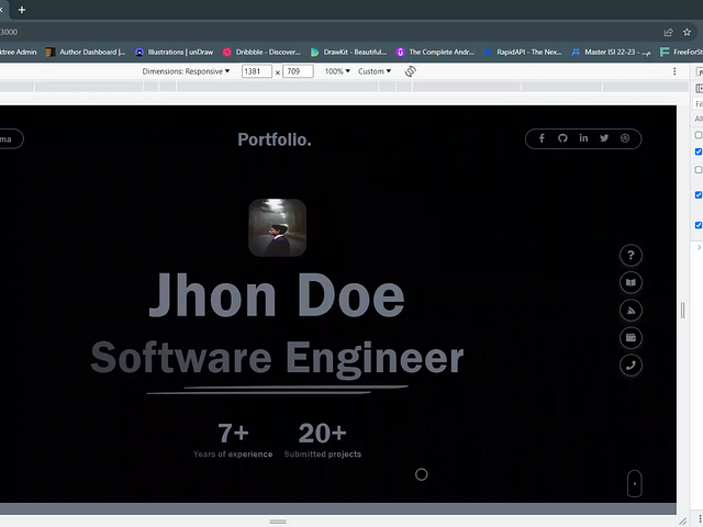 Browse thousands of Software Engineer Portfolio images for design ...