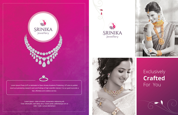 Srinika Jewellery -Branding, Logo Design, Website Design by Eshwar ...