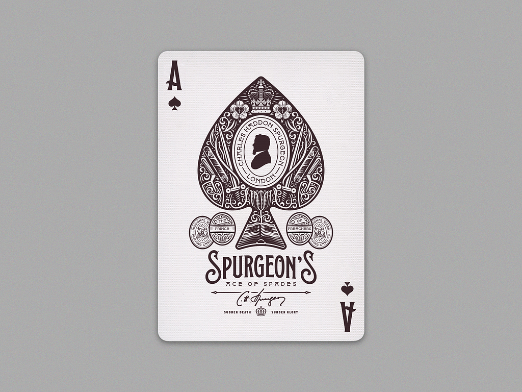 Ace of Spades (Spurgeon's Playing Cards) by Peter Voth on Dribbble