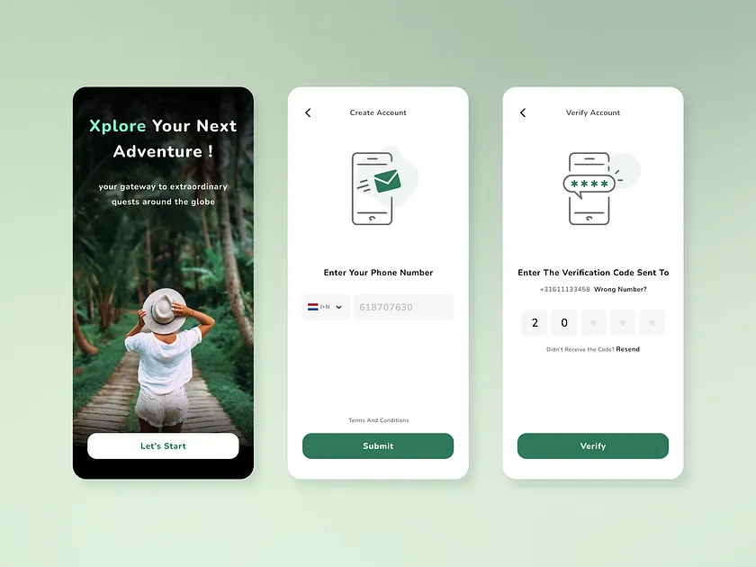 Otp Verification designs, themes, templates and downloadable graphic ...