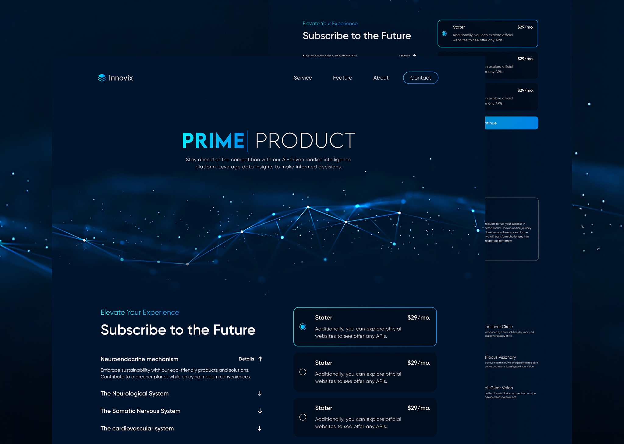 Digital Agency Dark Website Design by Ahmad ibn kalam on Dribbble