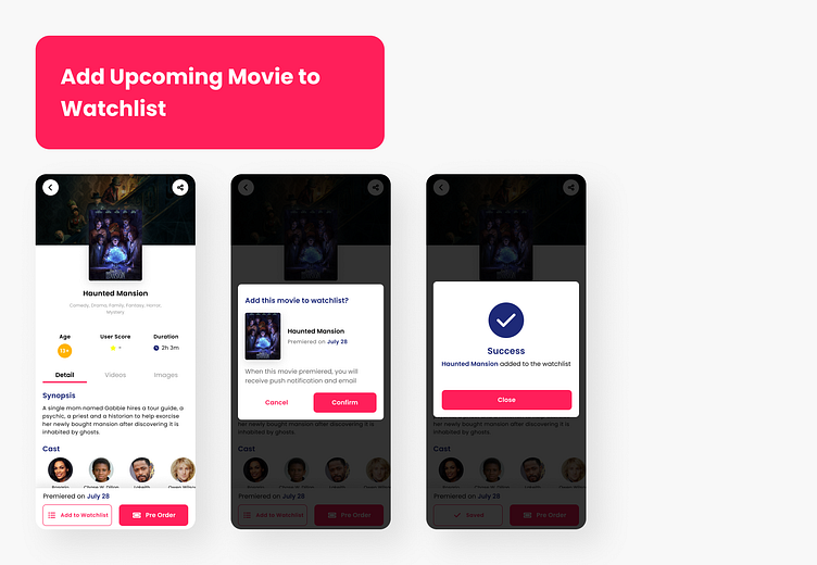Study Case - Movie Trailer App for Cinema by Fahmi Majid on Dribbble