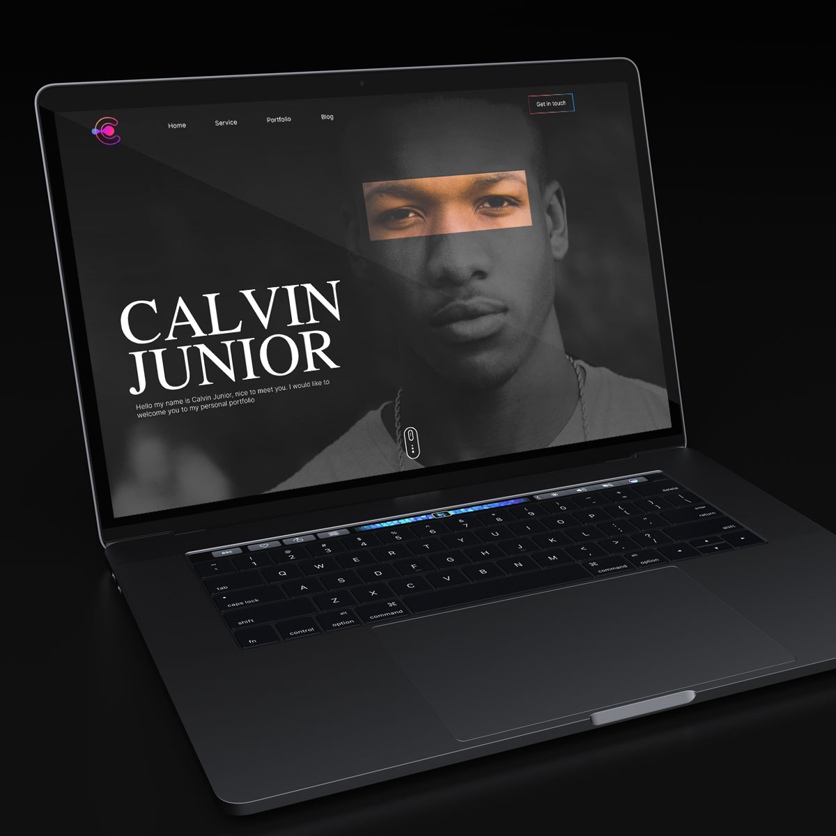 Designer Portfolio Main Page by Cameron Tilley on Dribbble