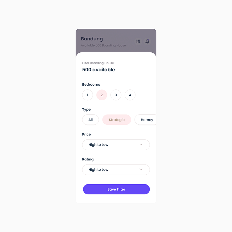 Boarding House App Design by Neil Christian on Dribbble