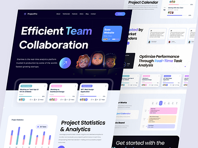 Project Management SaaS Website by Nishar Multani for Smart Ux Design ...