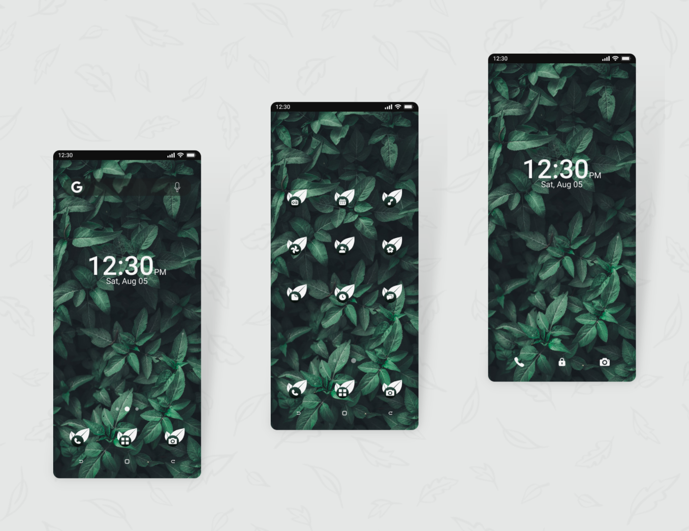 ANDROID THEME by Evergreen Odeh on Dribbble