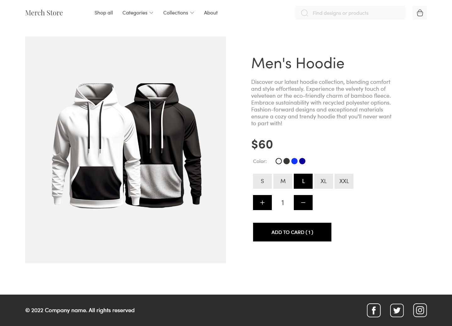 Merch Store By Nikola Jakimovik On Dribbble