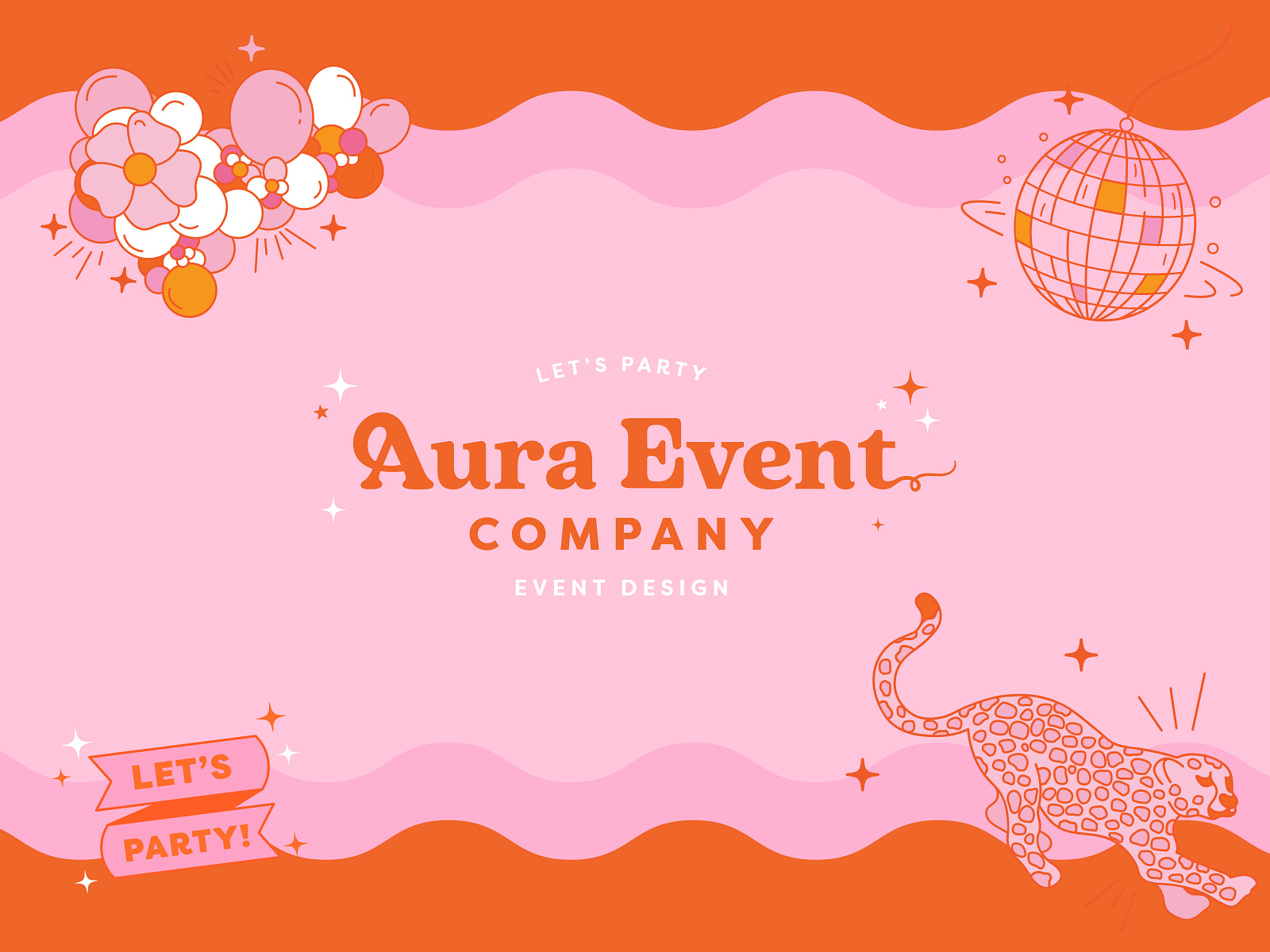 Aura Event Co. Branding | Design By Ayelet by Ayelet Werner on Dribbble Aura Event Co. Branding | Design By Ayelet by Ayelet Werner on Dribbble