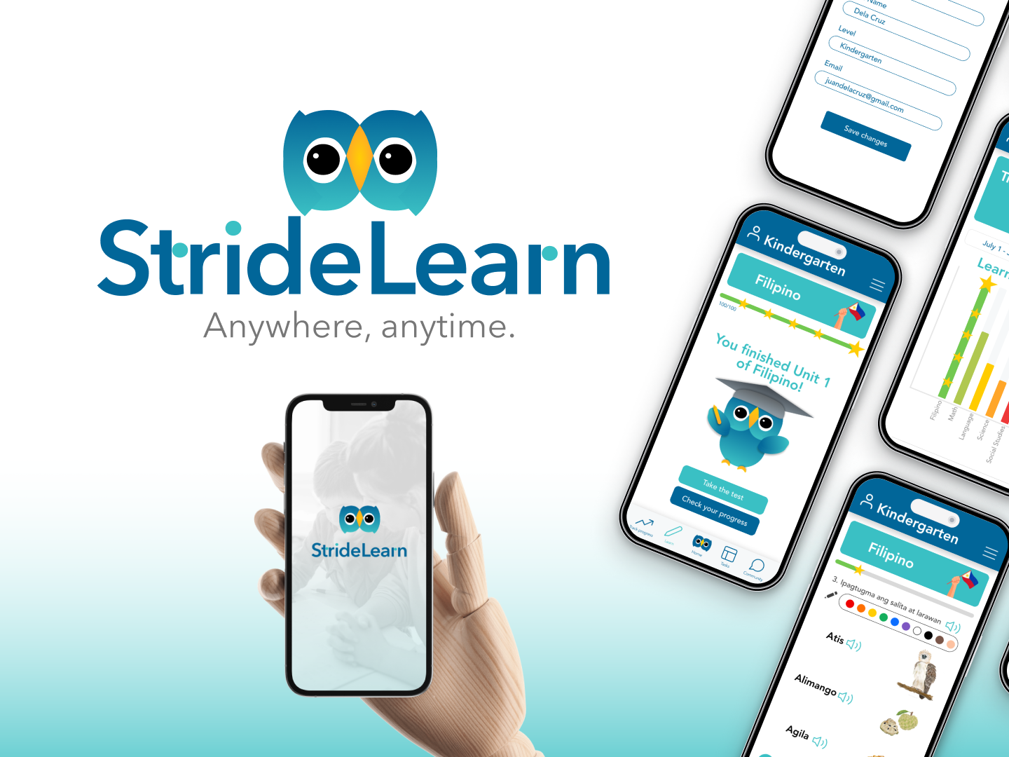 Stride Learn Learning App UI/UX Design Case Study by Monique Florencio on Dribbble