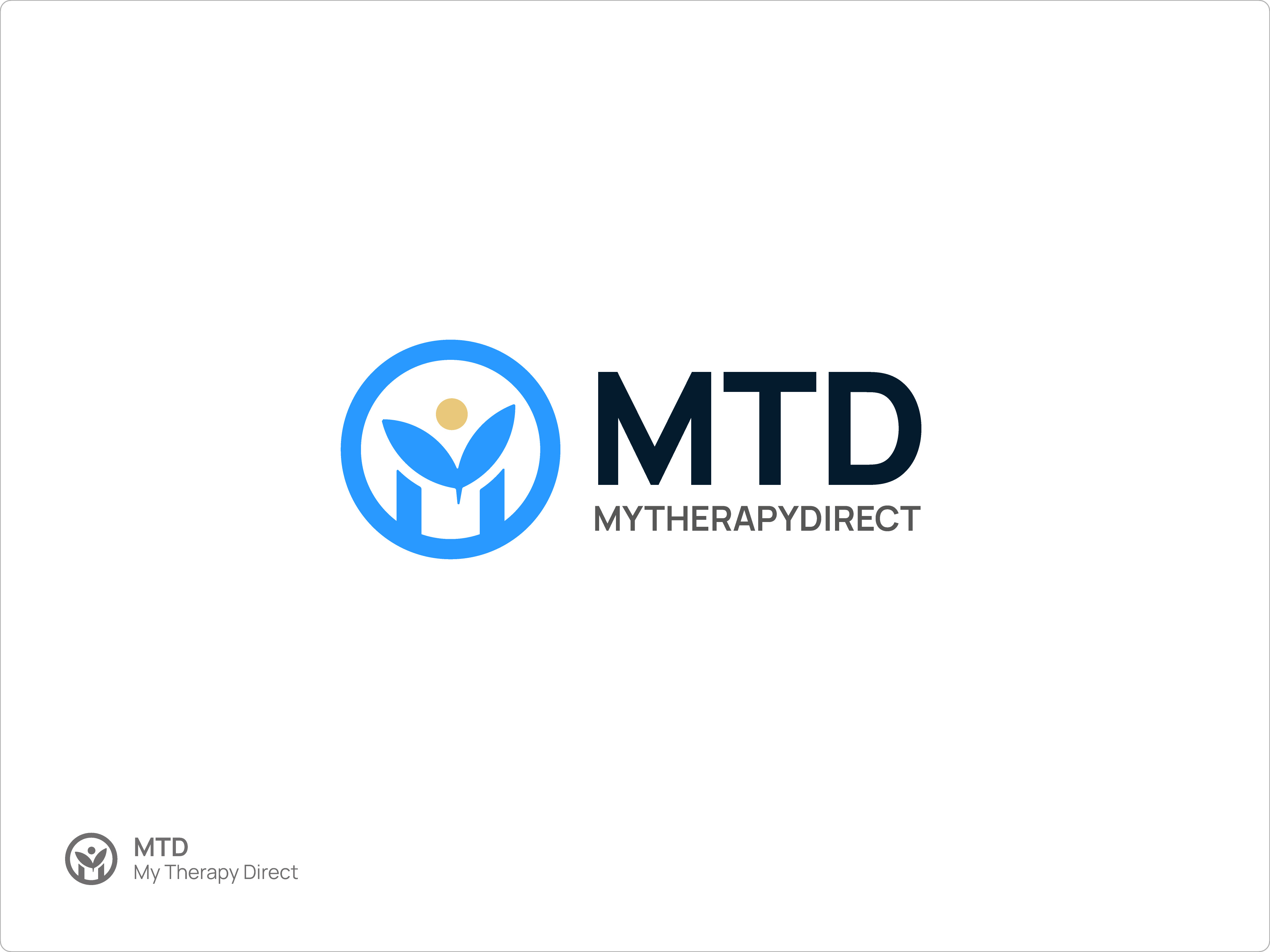MTD Logo Design by Ak Shazu on Dribbble