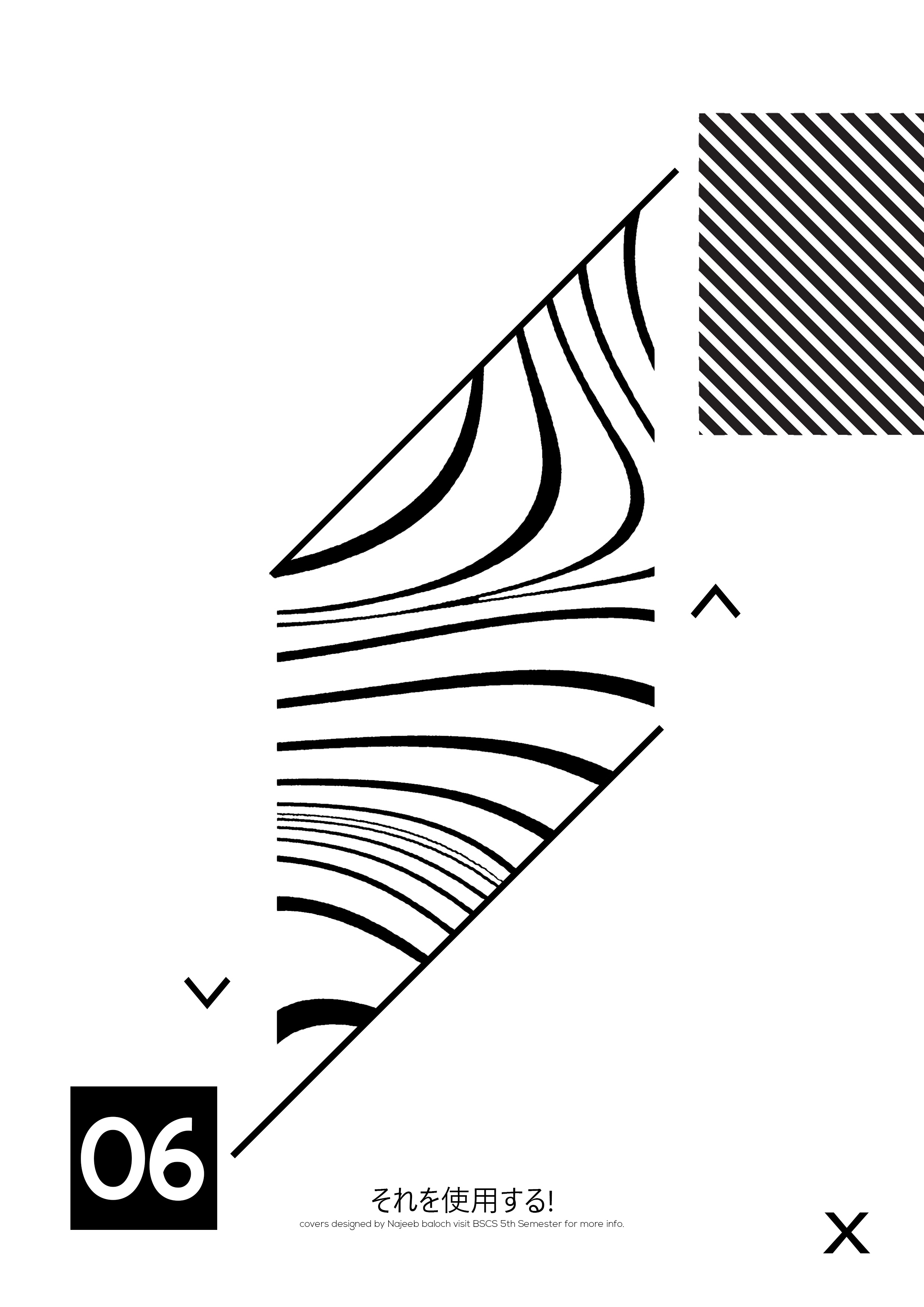 Black and White Book Cover Designs by Najeeb Baloch on Dribbble